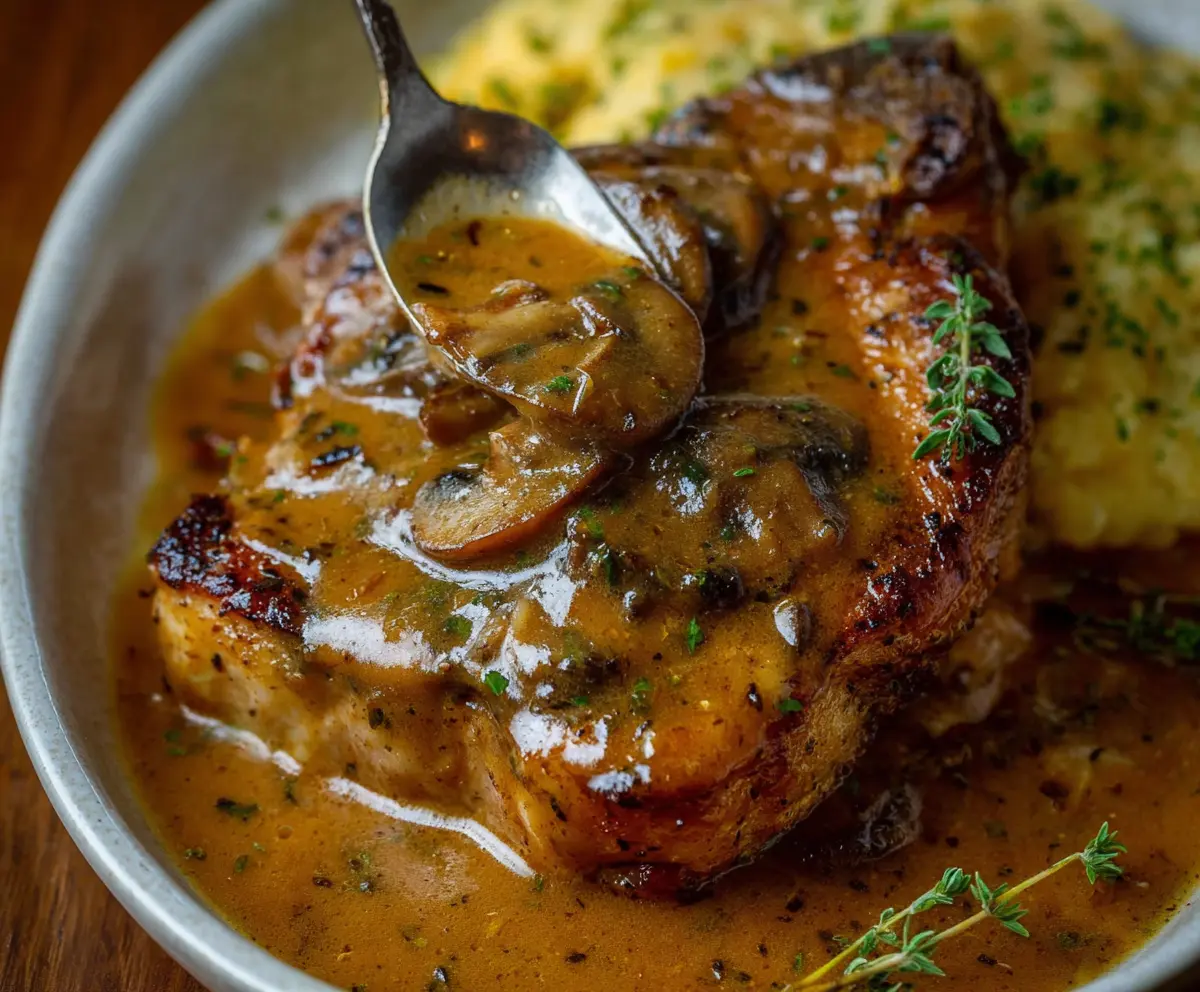 Easy Smothered Pork Chops Recipe
